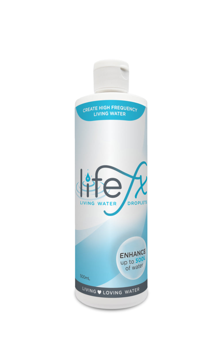 LifeFX Living Water Droplets 500mL | Purify, Structure, Hydrate